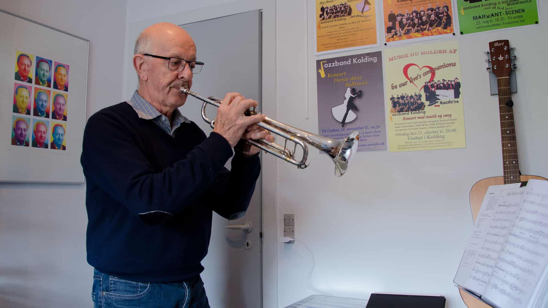 Benny trutter i trompeten for et nyt musikforum | ugeavisen.dk