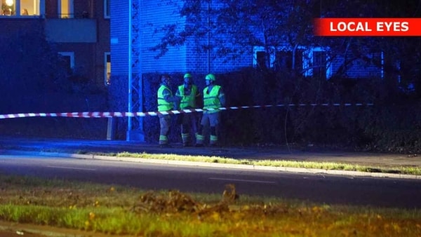 Marselis Boulevard spærret for trafik: Elkabler ligger på kørebanen ...