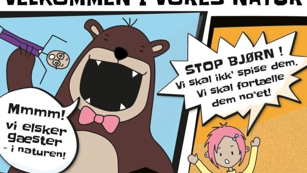 Derfor dukker skilte med arrig bjørn op i naturen i påsken: Den skal ...