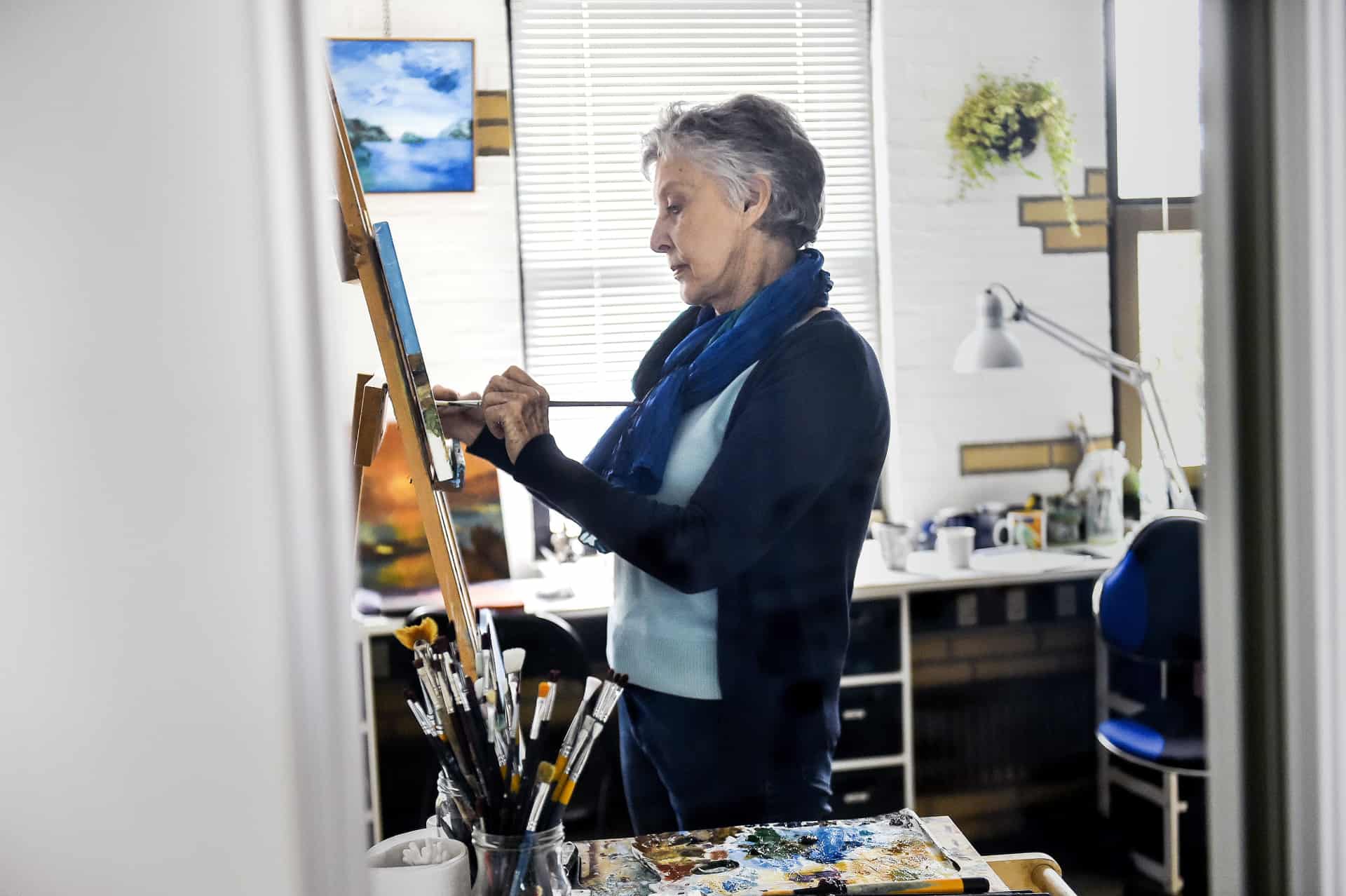 Lisbeth Holm står i spidsen for KunstPunkt | jv.dk