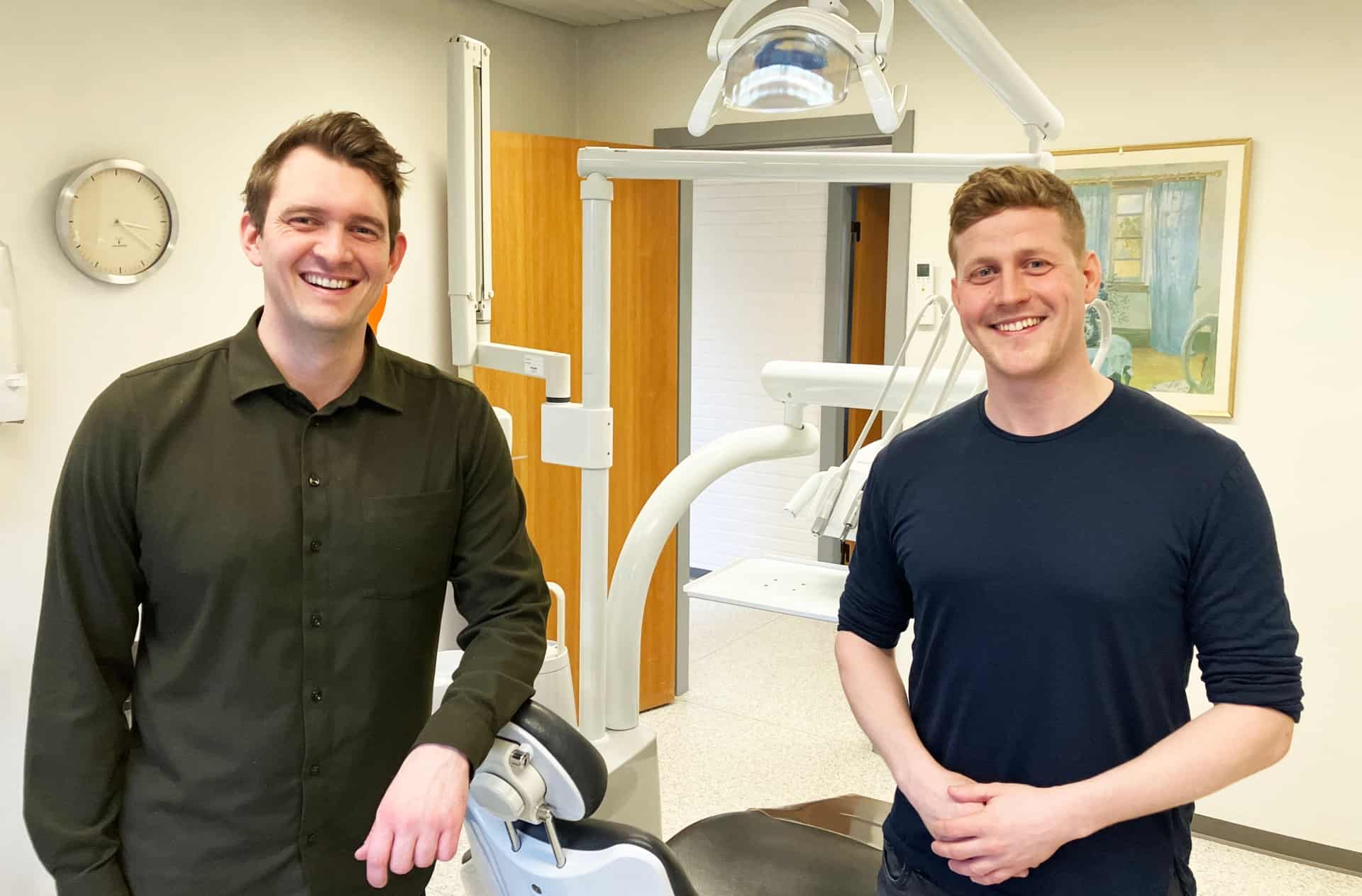 Anders og Peter er klar til en tandlæge-tango: Nyt ansigt i Tandlægehuset bliver medejer | jv.dk