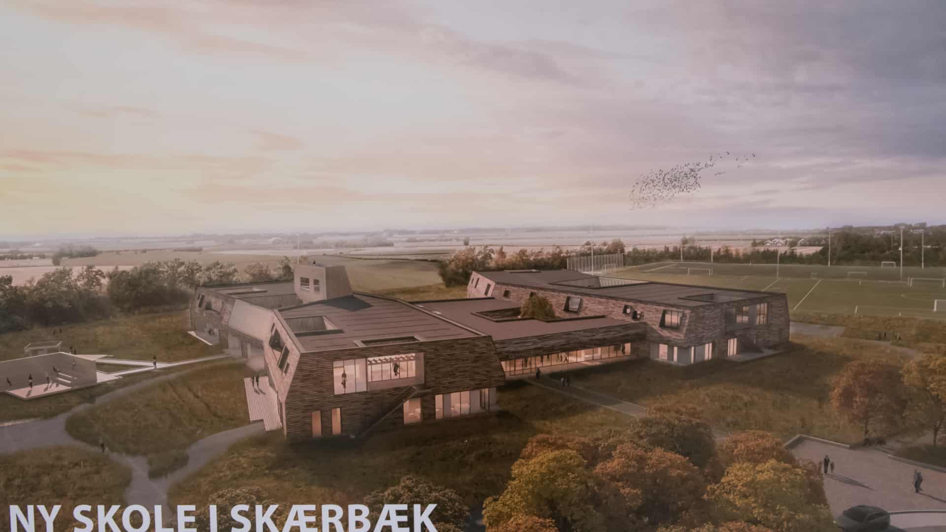 SE FOTOS: Her er den nye skole i Skærbæk | ugeavisen.dk