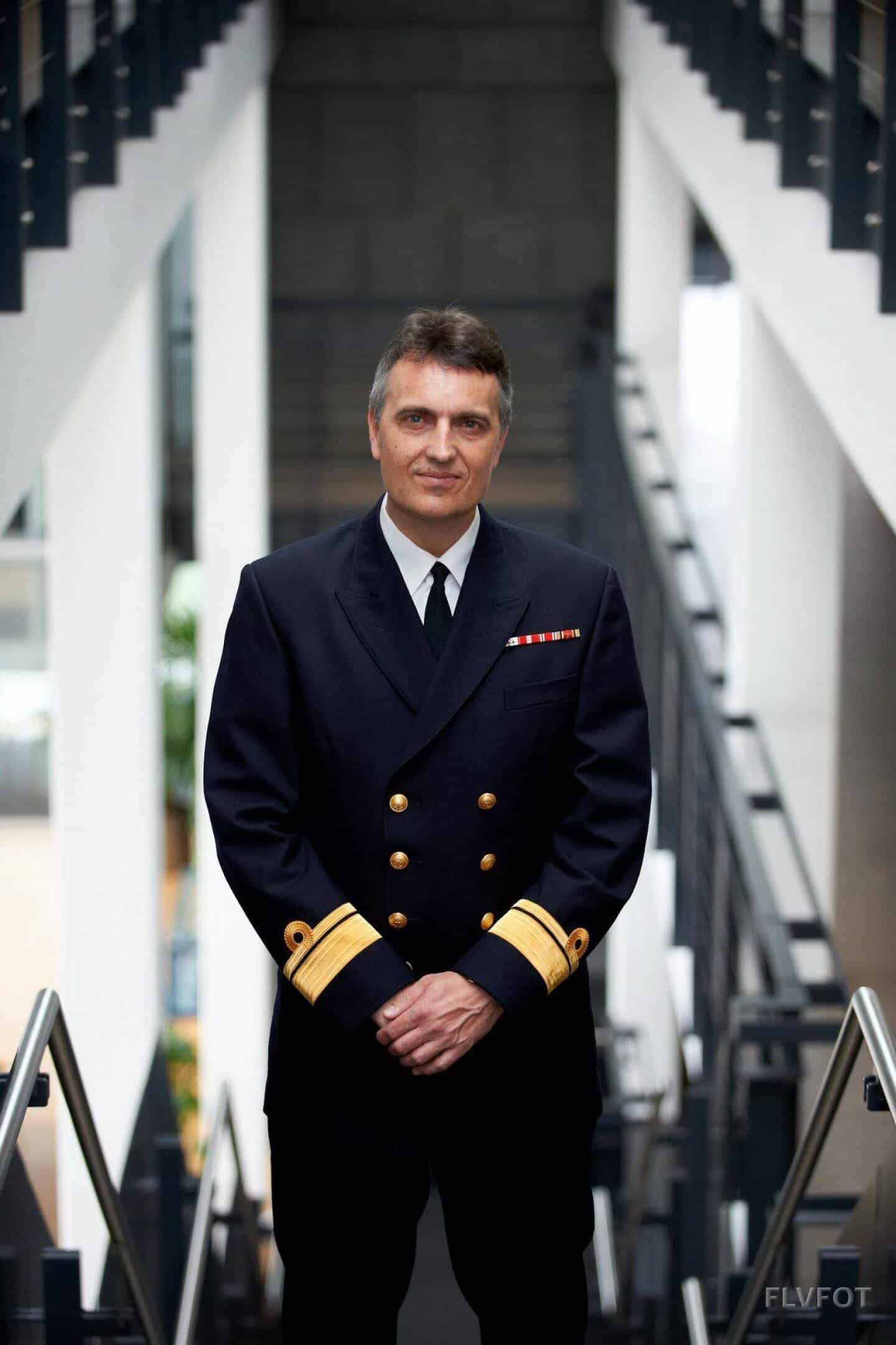 Kontreadmiral klar til kommandoen over SOK | stiften.dk