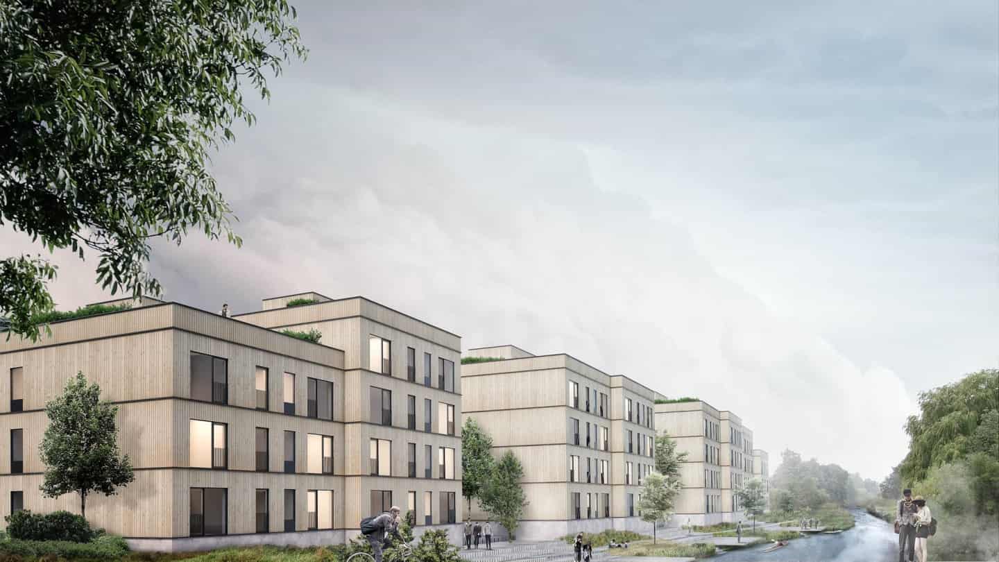 Nye lejeboliger på vej midt i Vejle: Østerbo har planer om at bygge å ...