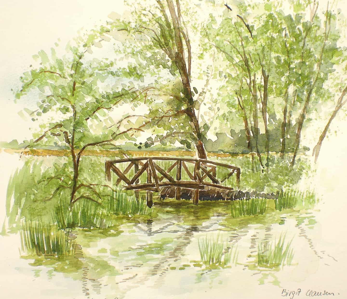 Lær at male akvarel i naturen | fyens.dk