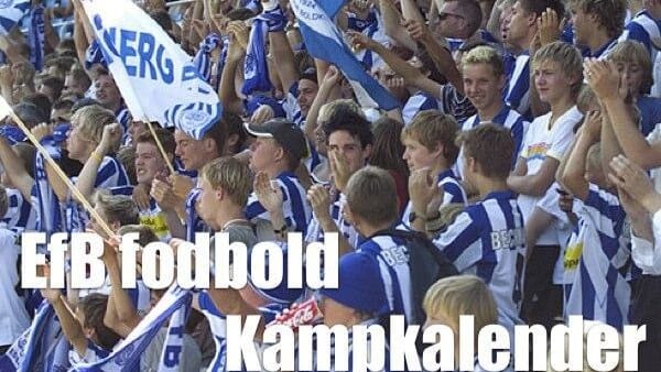 EfB fodbold - kampkalender | ugeavisen.dk