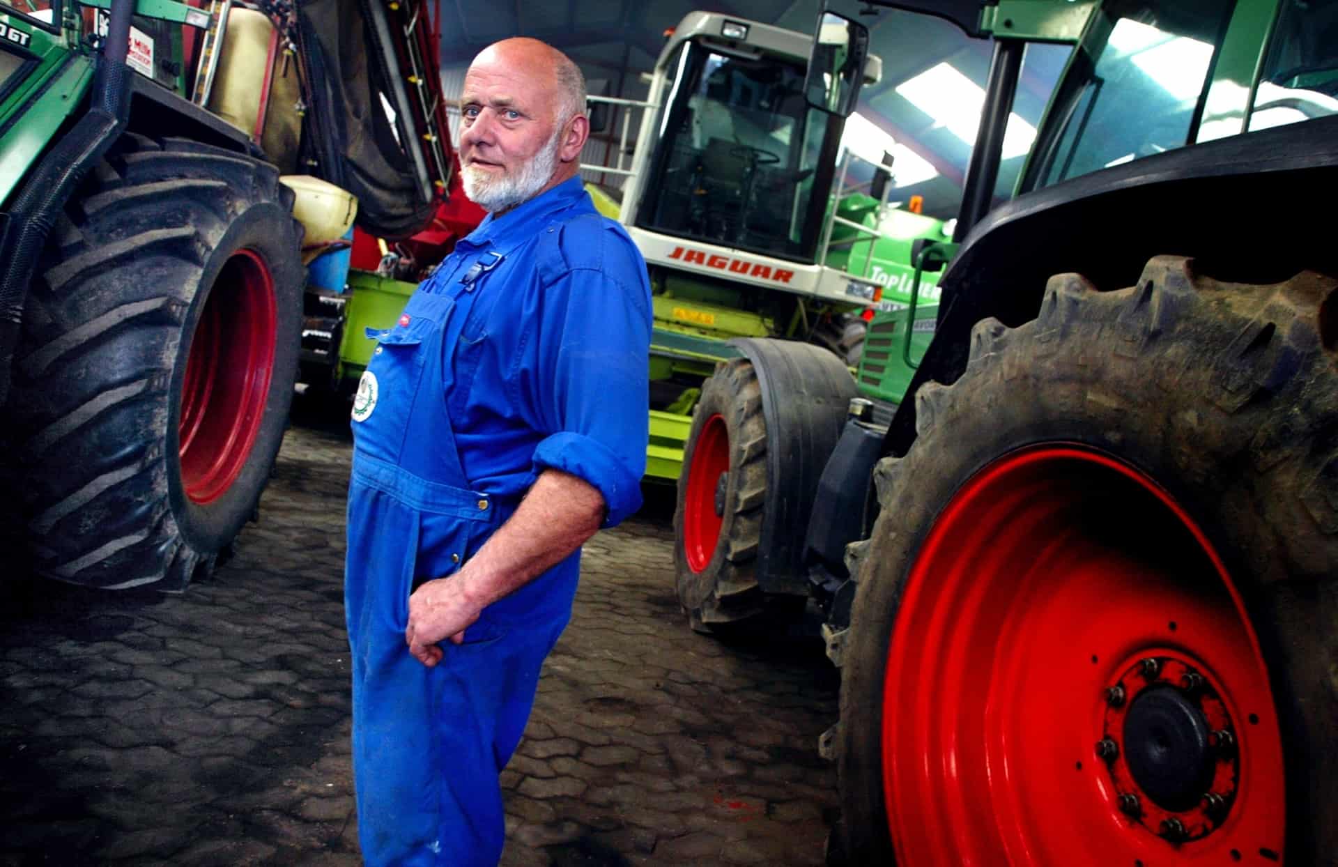 Germann sov middagslur på to minutter, inden han igen kørte ud i marken ...