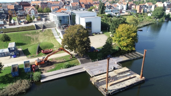 Havnebadet i Aarhus får en lillebror i Skanderborg: Søbad markerede ...