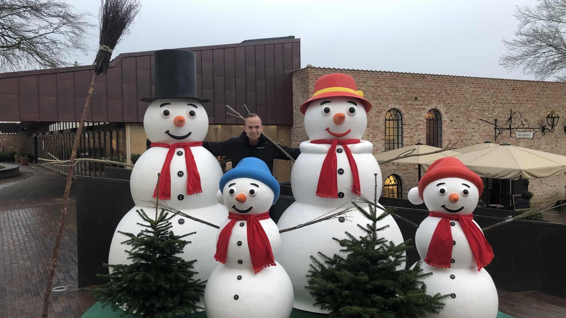 Snemand Frost og familie er flyttet ind i Varde Garten | ugeavisen.dk