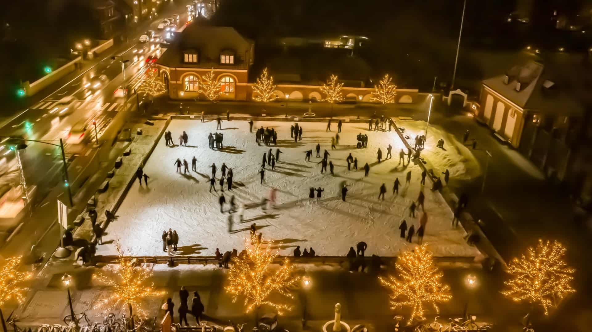 Skøjtebanen på Frederiksberg Runddel vender tilbage: Og nu er der sat ...