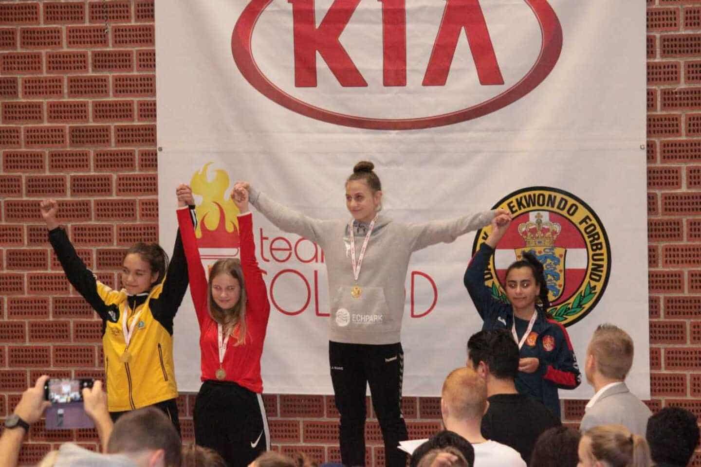 Janderup-pigen Lisa Maria Sørensen blev nordisk mester i taekwondo ...