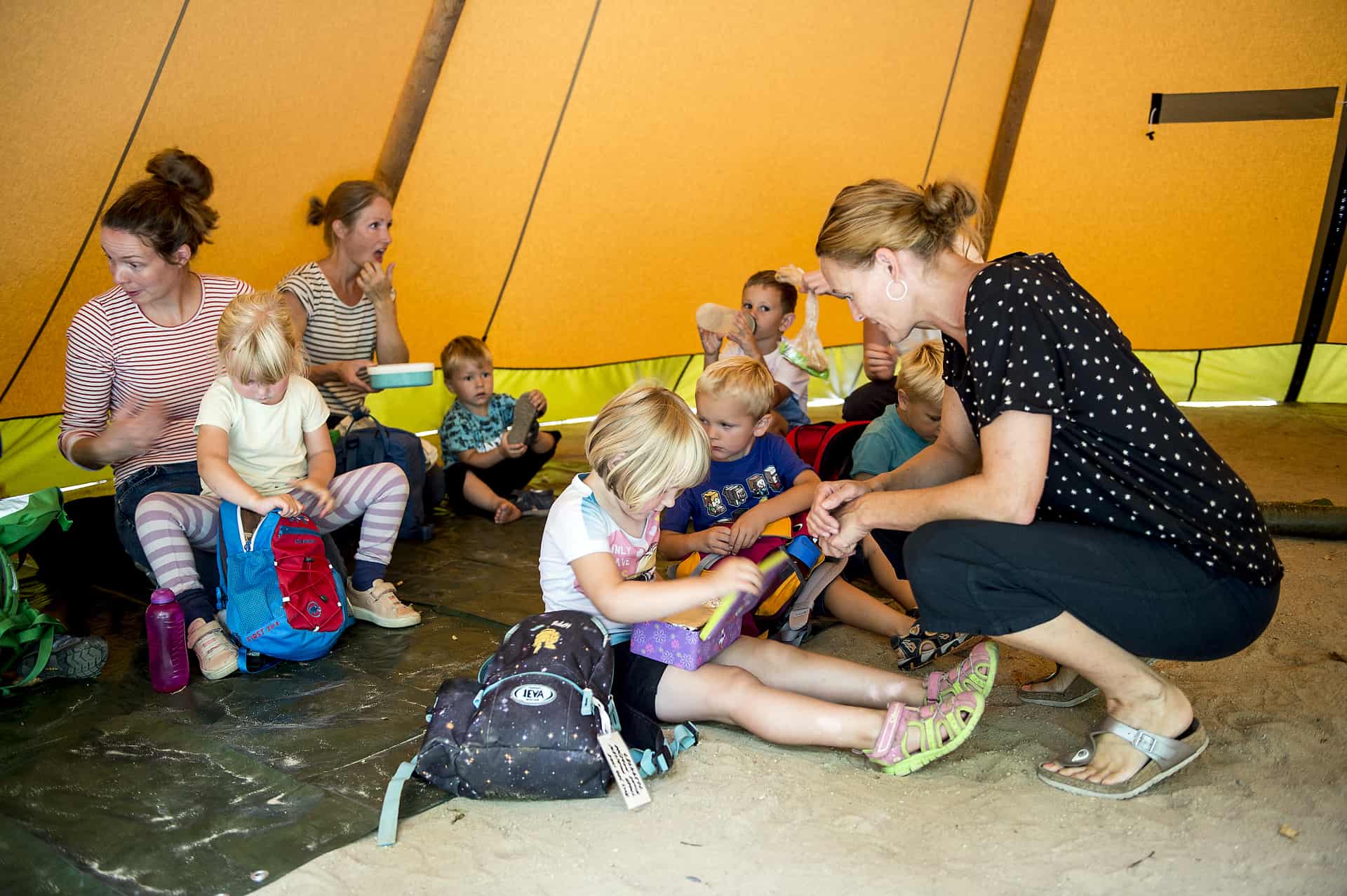 Naturbørnehave åbnet i As: Naturen kan noget særligt for børn ...