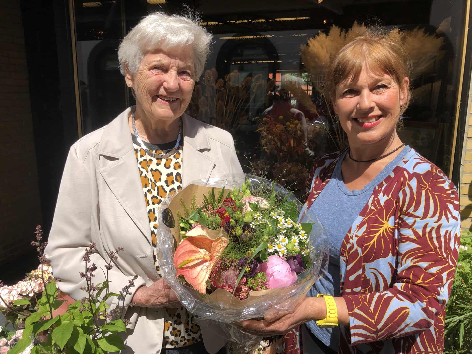 Bodil på snart 91: - Jeg går lige over til de gamle på plejehjemmet ...