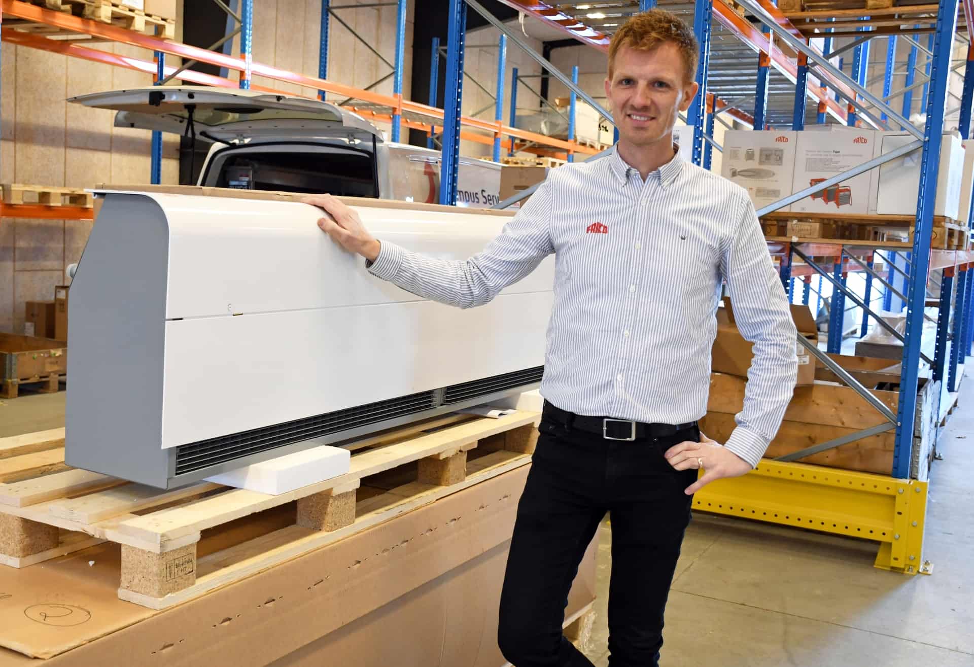 Frico A/S sælger varm luft: Det har givet firmaet på Thorsvej en ...