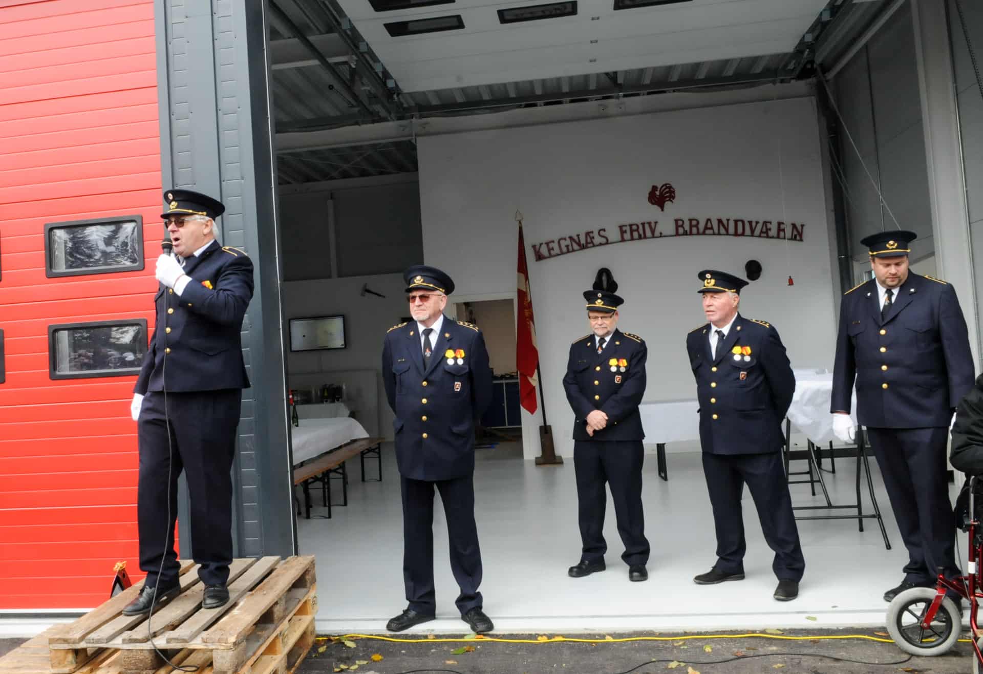 Folk strømmede til indvielse af ny brandstation | ugeavisen.dk