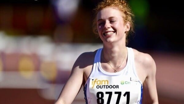 Ovenud tilfreds Mathilde Kramer efter ny dansk rekord ved EM i atletik ...