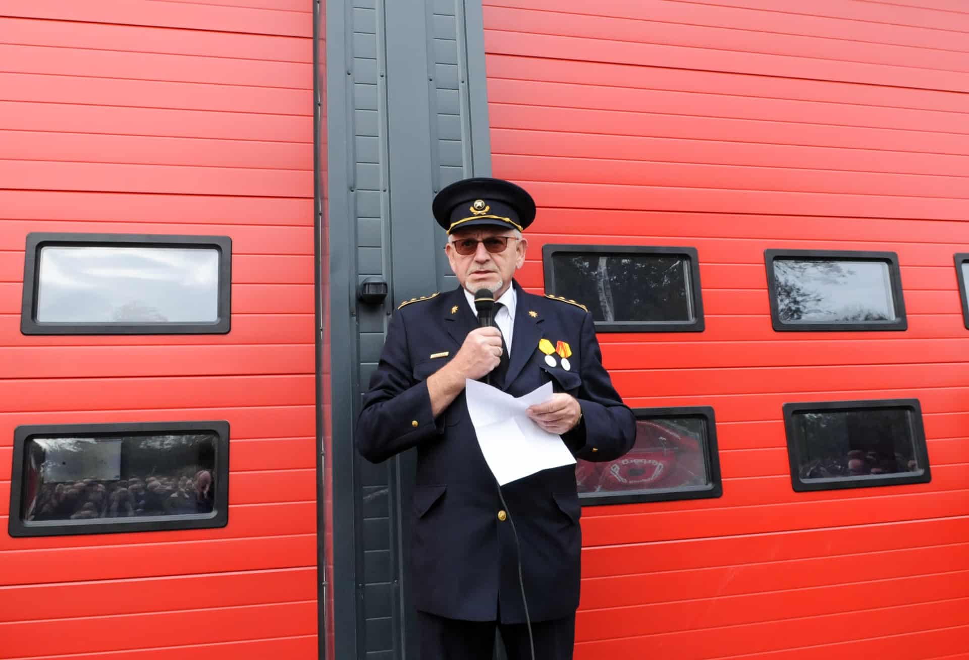 Folk strømmede til indvielse af ny brandstation | ugeavisen.dk