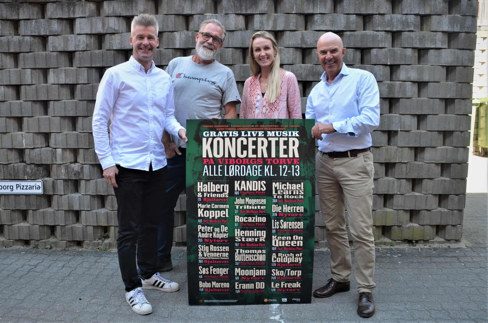 Sammen om bymidten: Sommerens musik i Viborgs midtby er reddet ...