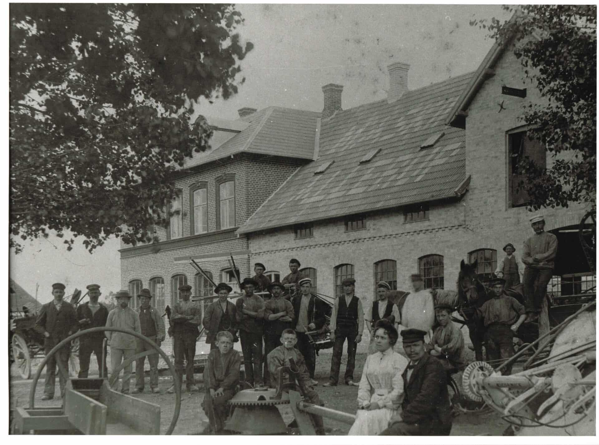 Allerup Plovfabrik: Landsbysmedien der blev forvandlet til en moderne ...