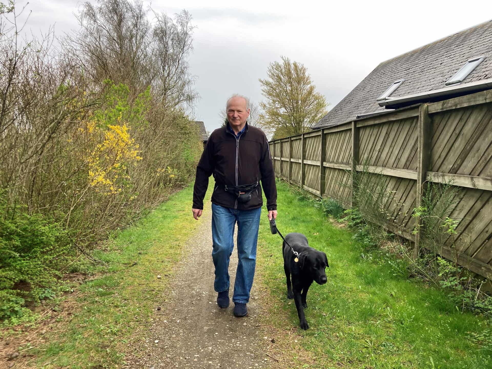 Niels Erik fandt 44 poser med hundelort på en 100 meter gåtur - så fik ...
