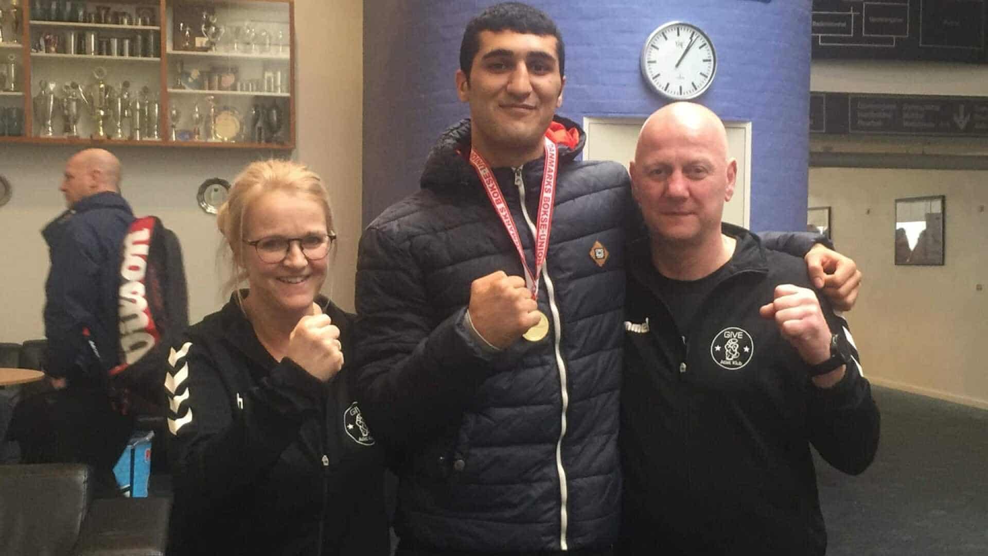 Kaveh Azizi hentede guld til Give Atlet Klub | ugeavisen.dk